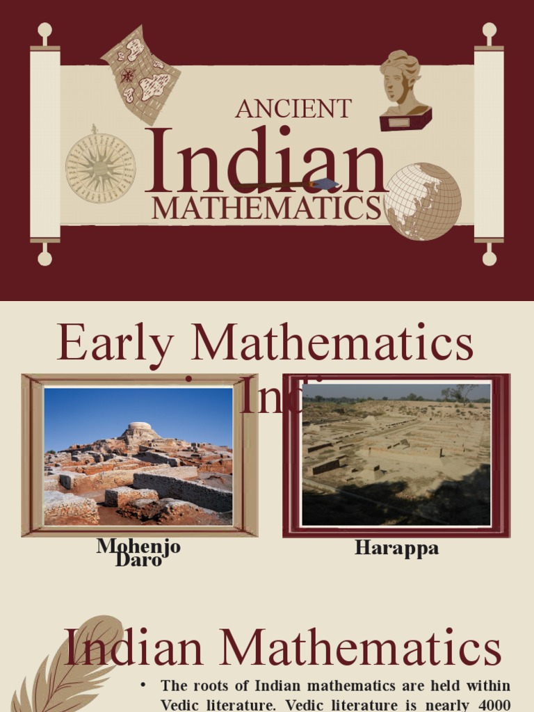 Ancient Indian Mathematics Overview | PDF | Numbers | Multiplication