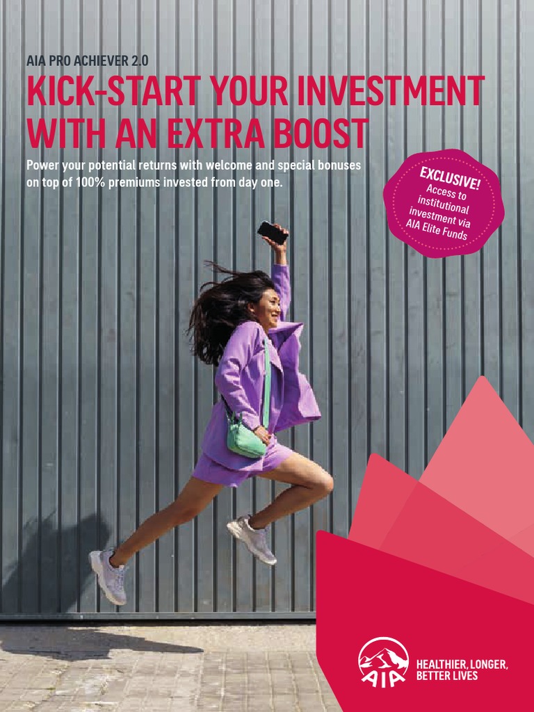 Aia Pro Achiever II | PDF | Insurance | Life Insurance