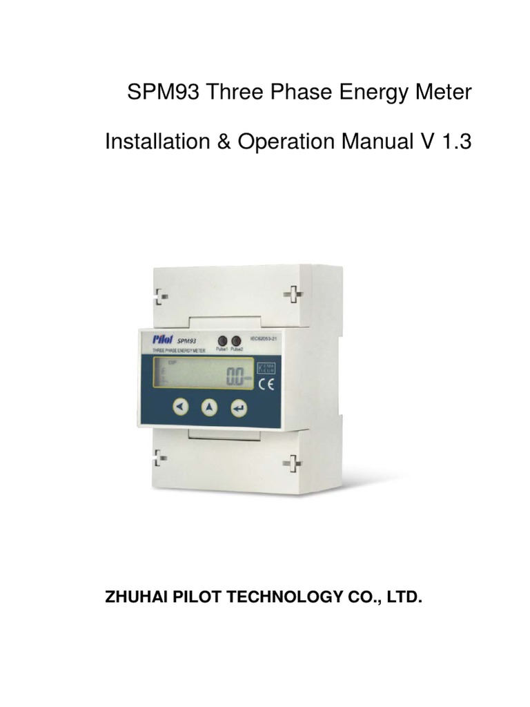 SPM93 | PDF | Menu (Computing) | Power Supply