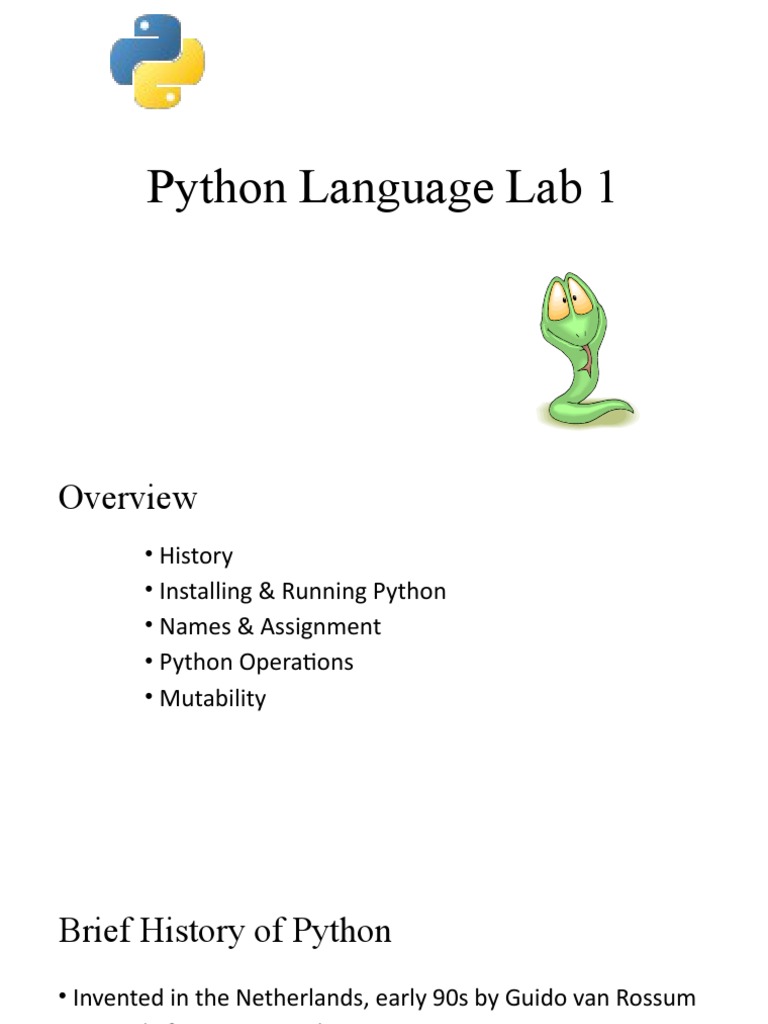 Python Basics | Download Free PDF | Python (Programming Language ... Python Basics | Download Free PDF | Python (Programming Language ...
