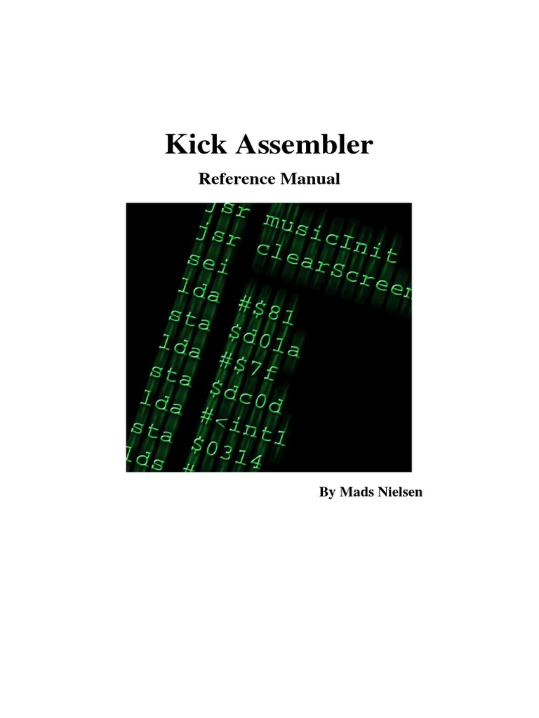 Kick Assembler Pdf Assembly Language Character Encoding 5778
