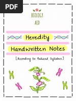 Class 10 Heredity | PDF | Dominance (Genetics) | Genetics