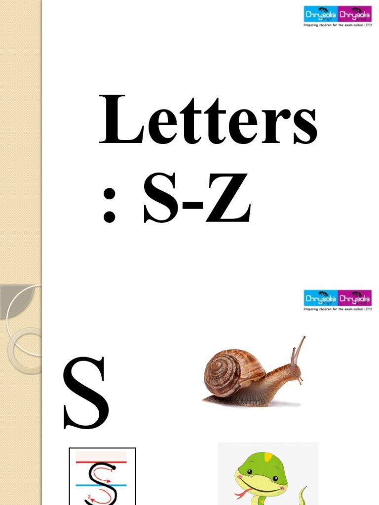 Revision Letters S Z 1647493871725 | PDF