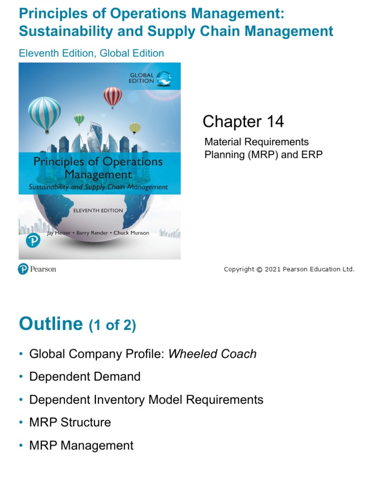Heizer Pom11 PPT 14 | Download Free PDF | Enterprise Resource Planning | Business Process