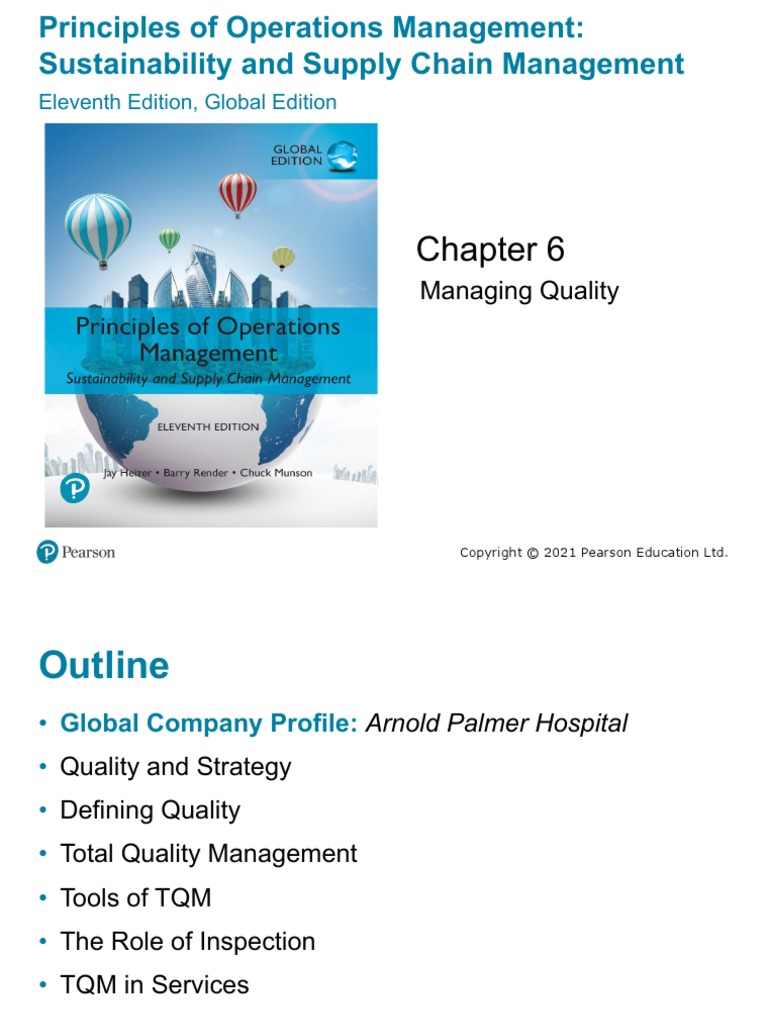 Heizer Pom11 PPT 06 | PDF | Quality (Business) | Six Sigma