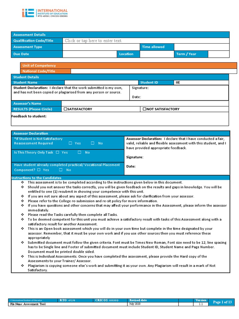 SITHCCC019 Assessment Task 2 | PDF | Cakes | Foods