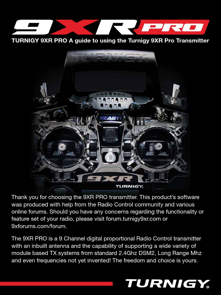 Manual Control TURNIGY | PDF