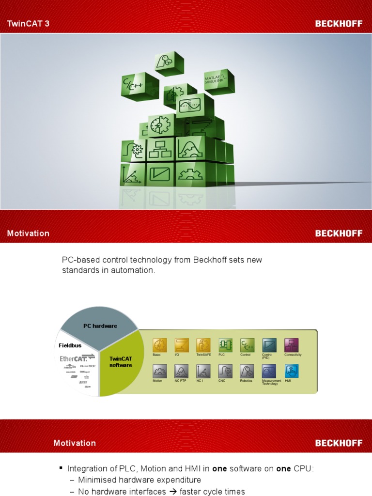 001 - TwinCAT Overview | Download Free PDF | Programmable Logic Controller | Operating System