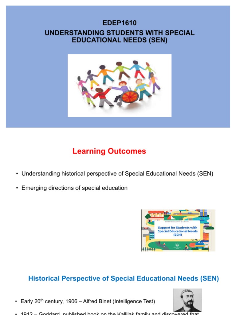 Historical Introduction | PDF | Special Education | Intellectual Disability