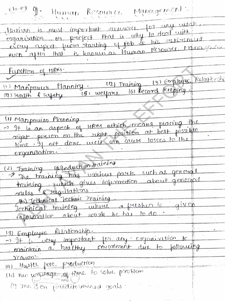 Human Resources Management | PDF