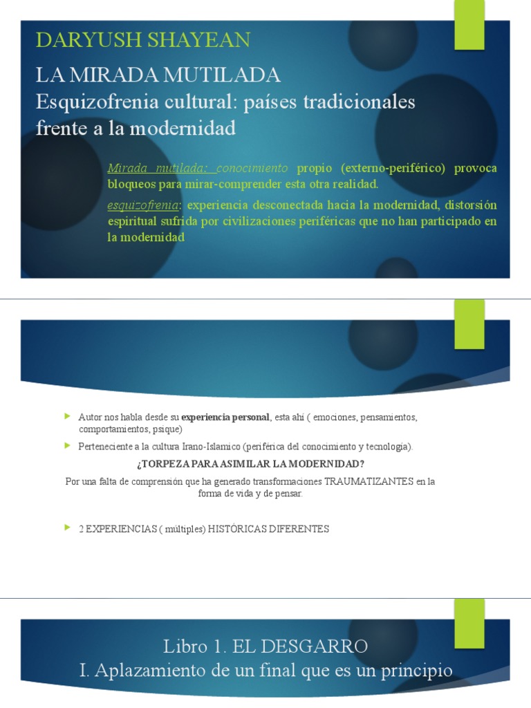 La Mirada Mutilada | PDF | Pensamiento | Modernidad