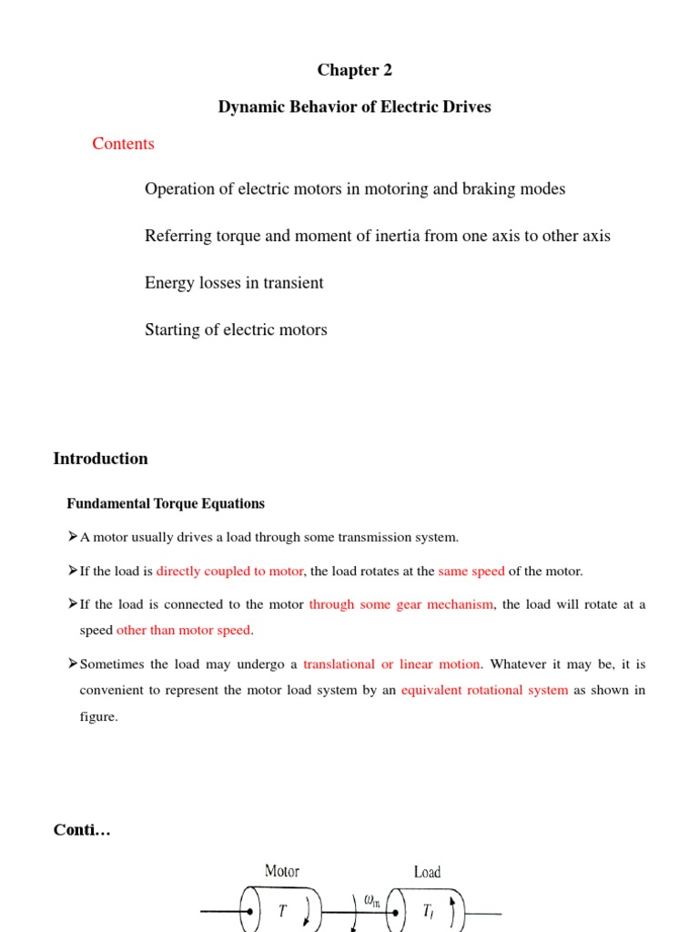 Chapter Two ED | PDF | Electric Motor | Rotation Around A Fixed Axis