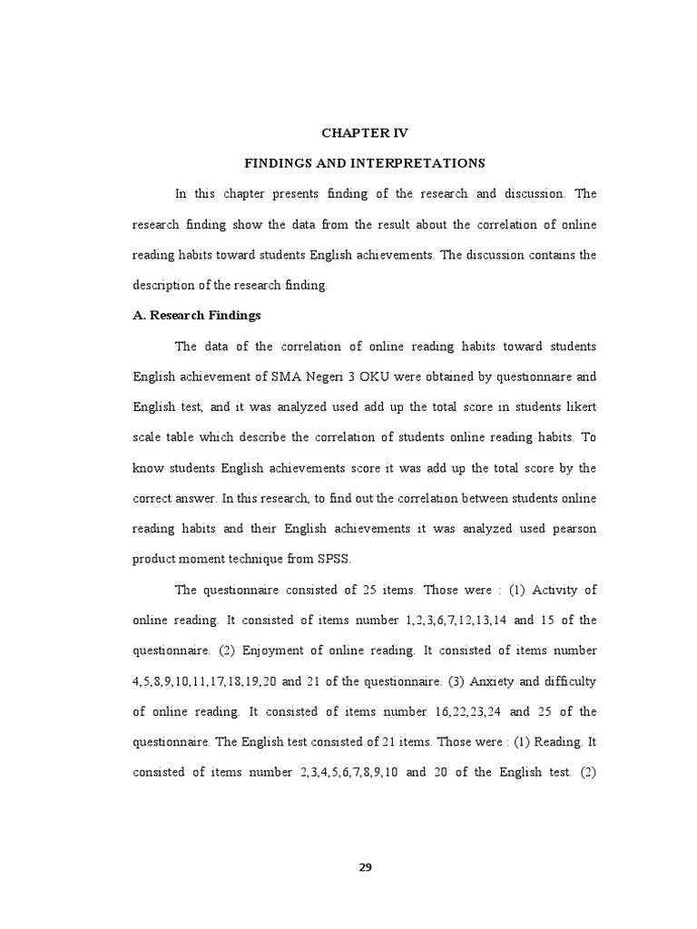 Bab Iv | PDF | Likert Scale | Data Analysis