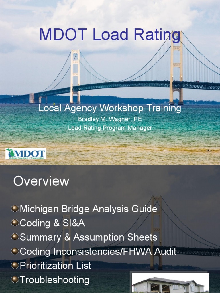 MDOT Load Rating | Download Free PDF | Tonne | Bridge