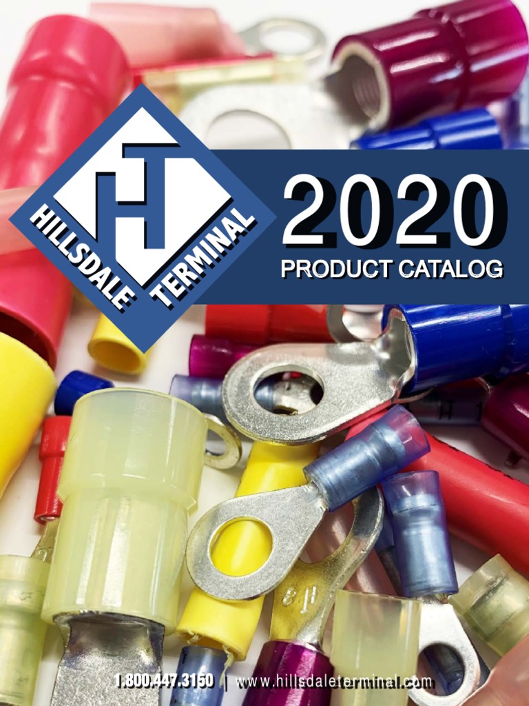 Hillsdale Terminal Product Catalog 2020 | PDF | Electrical Components ...