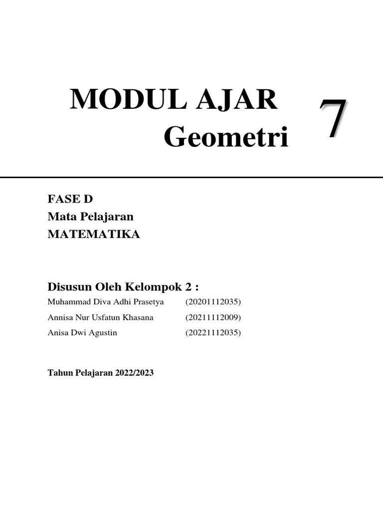 Kelompok 2 - Modul Ajar PBL | PDF