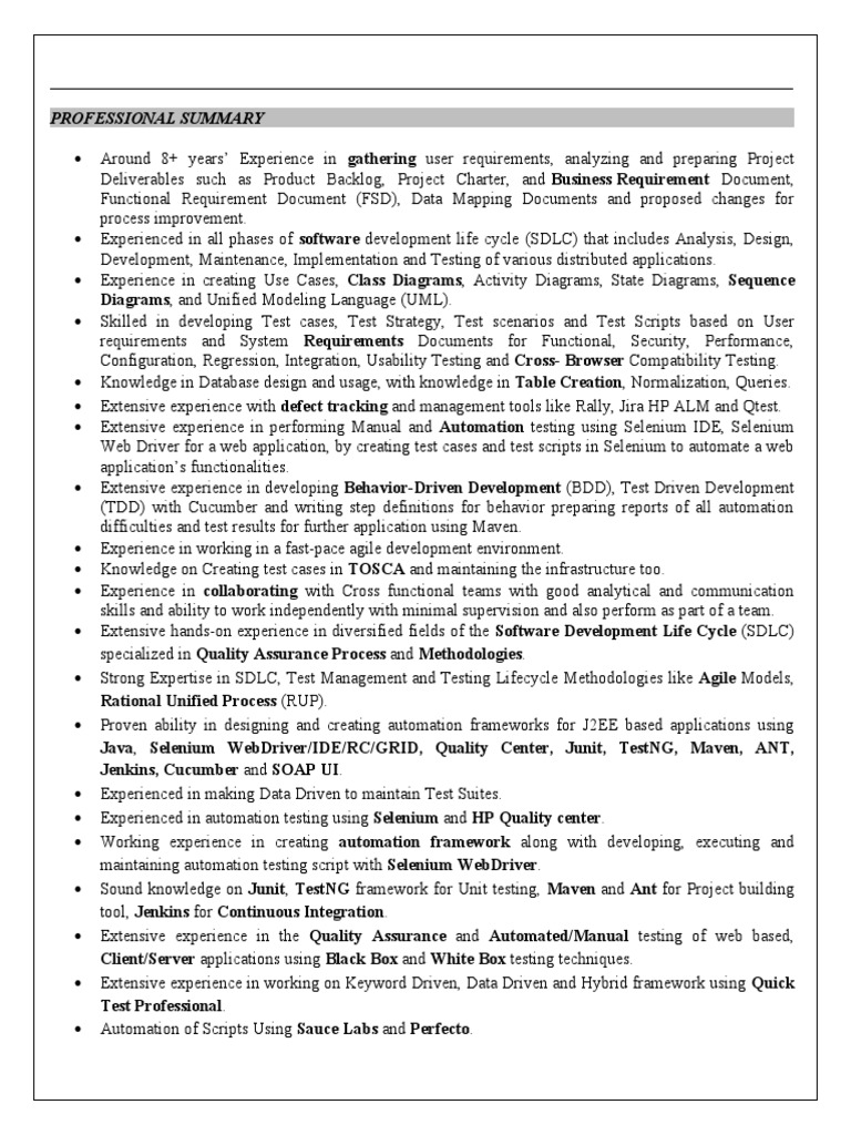 SDET | Download Free PDF | Selenium (Software) | Software Testing