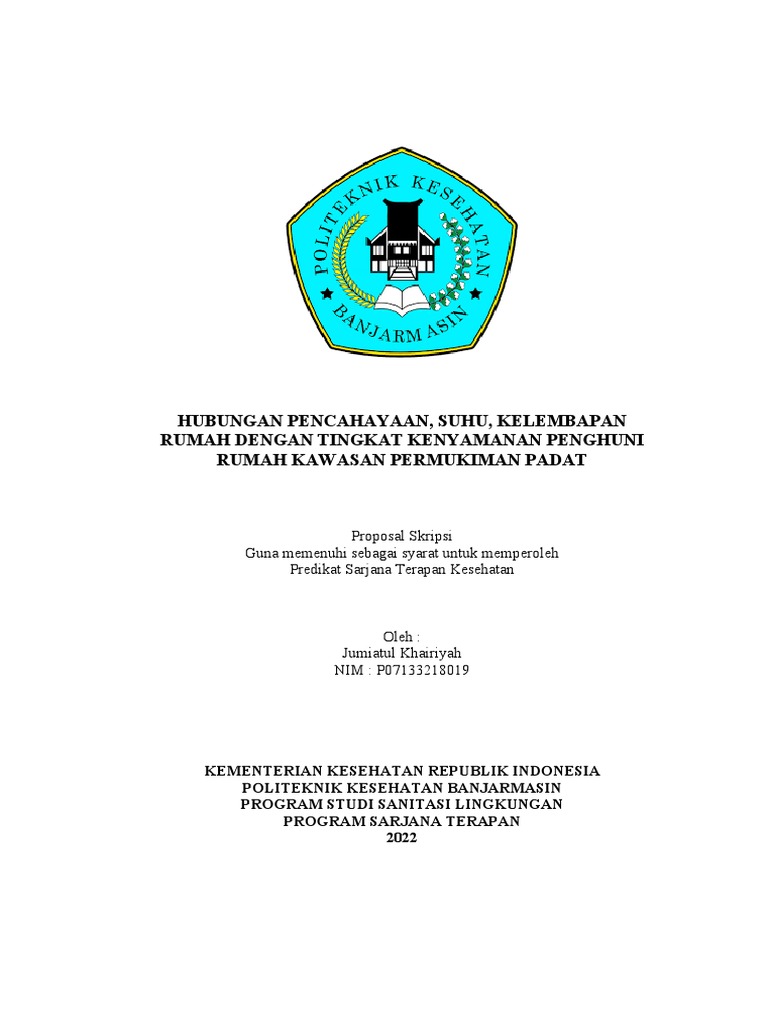 Kenyamanan Penghuni Rumah Padat | PDF