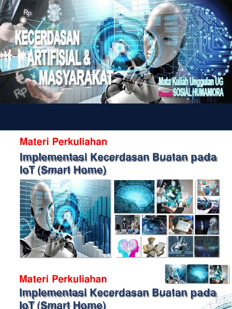 Materi M4 Implementasi AI Pada IoT (Smart Home) | PDF