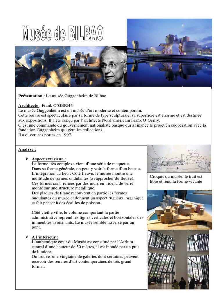 Bilbao | PDF | Musée | Sculpture