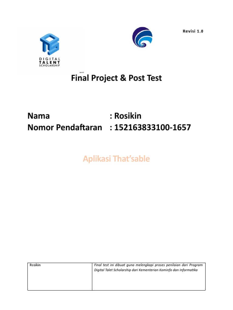 Final Project & Post Review | PDF