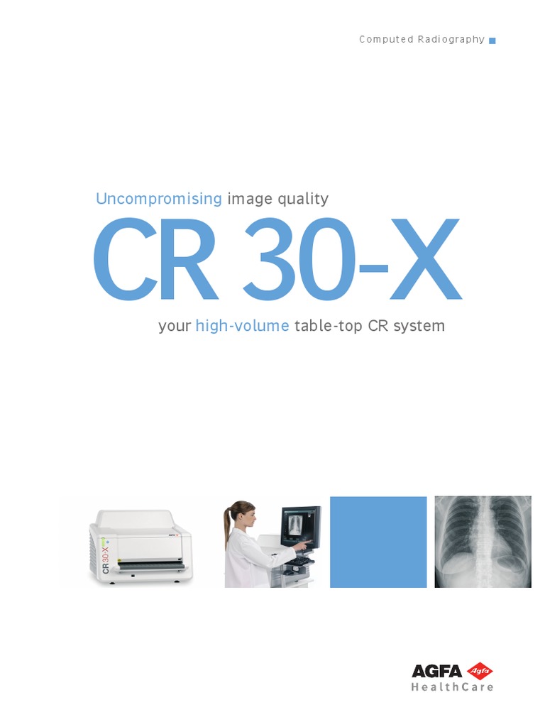 CR 30-X, 2nd Generation (English - Brochure) | PDF | Radiology ...