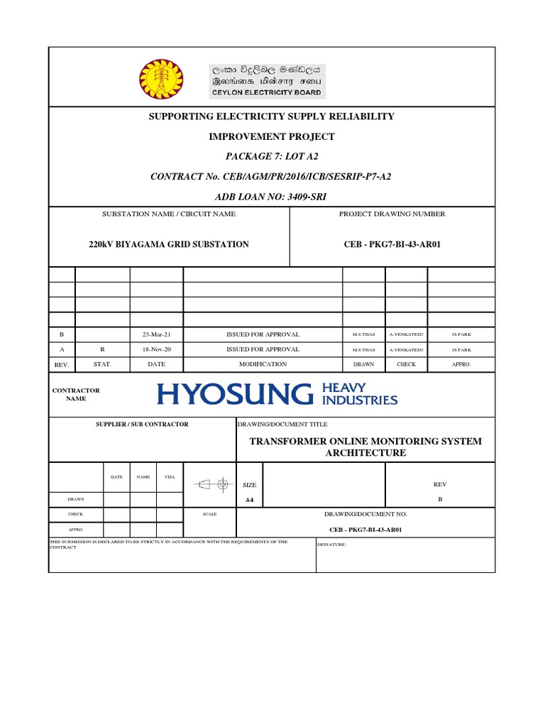 Transformer Monitoring System Architecture | PDF | Electric Power ...