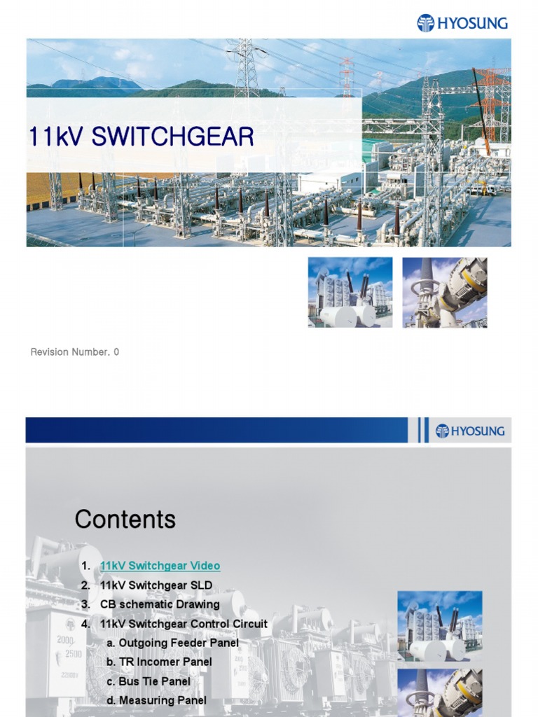 11kV Switchgear Schemes | PDF | Equipment | Infrastructure