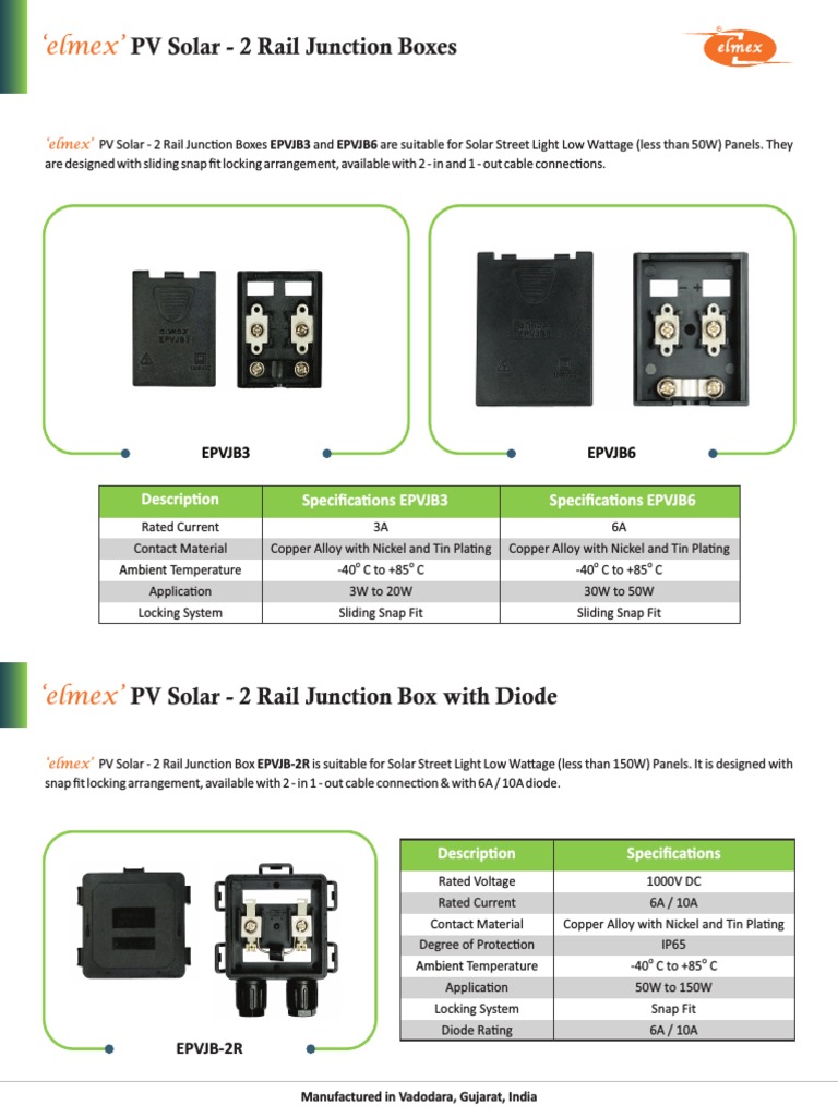 2 Rail Junction Boxes | PDF | Diode | Electronic Engineering
