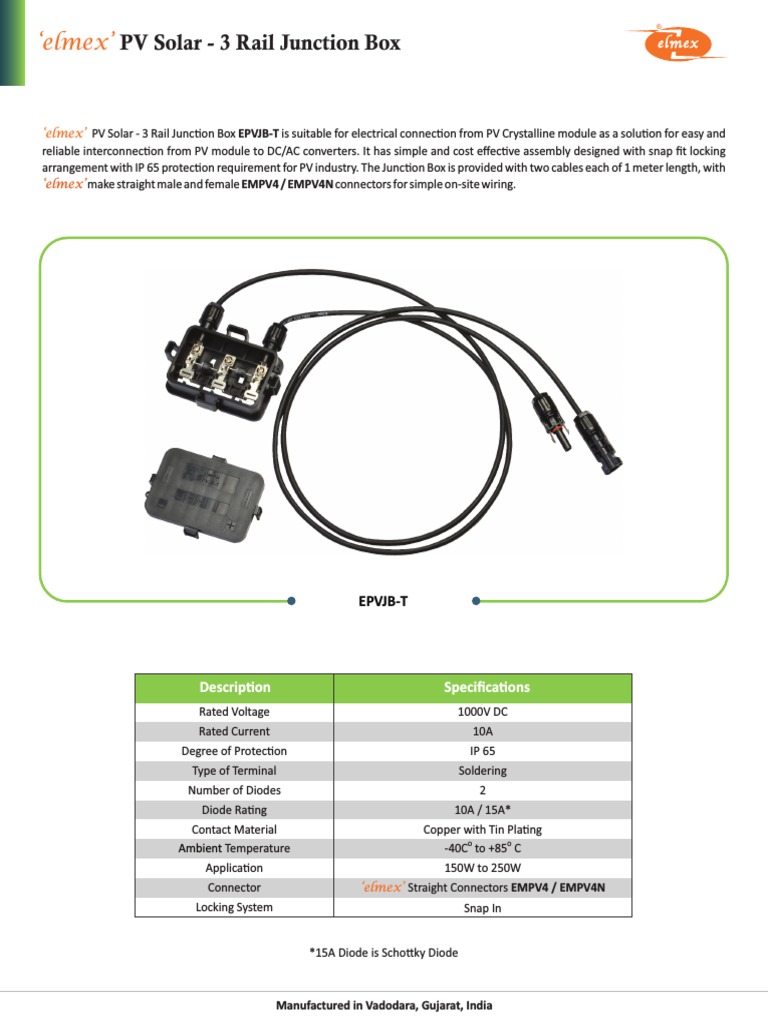 3 Rail Junction Box | PDF