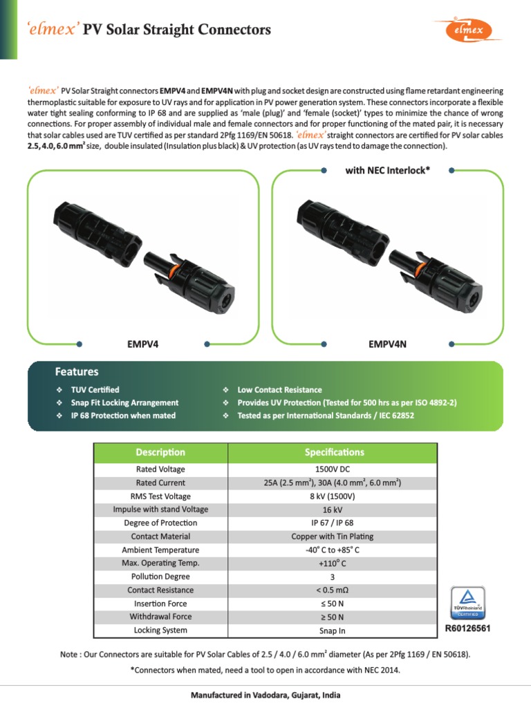 Straight Connectors | PDF | Electrical Connector | Electromagnetism