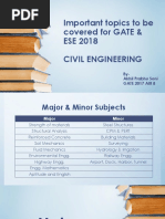 CE Board Exam Topic Checklist | PDF