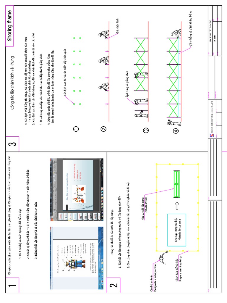 Hướng Dẫn Lắp Dựng Khung | PDF