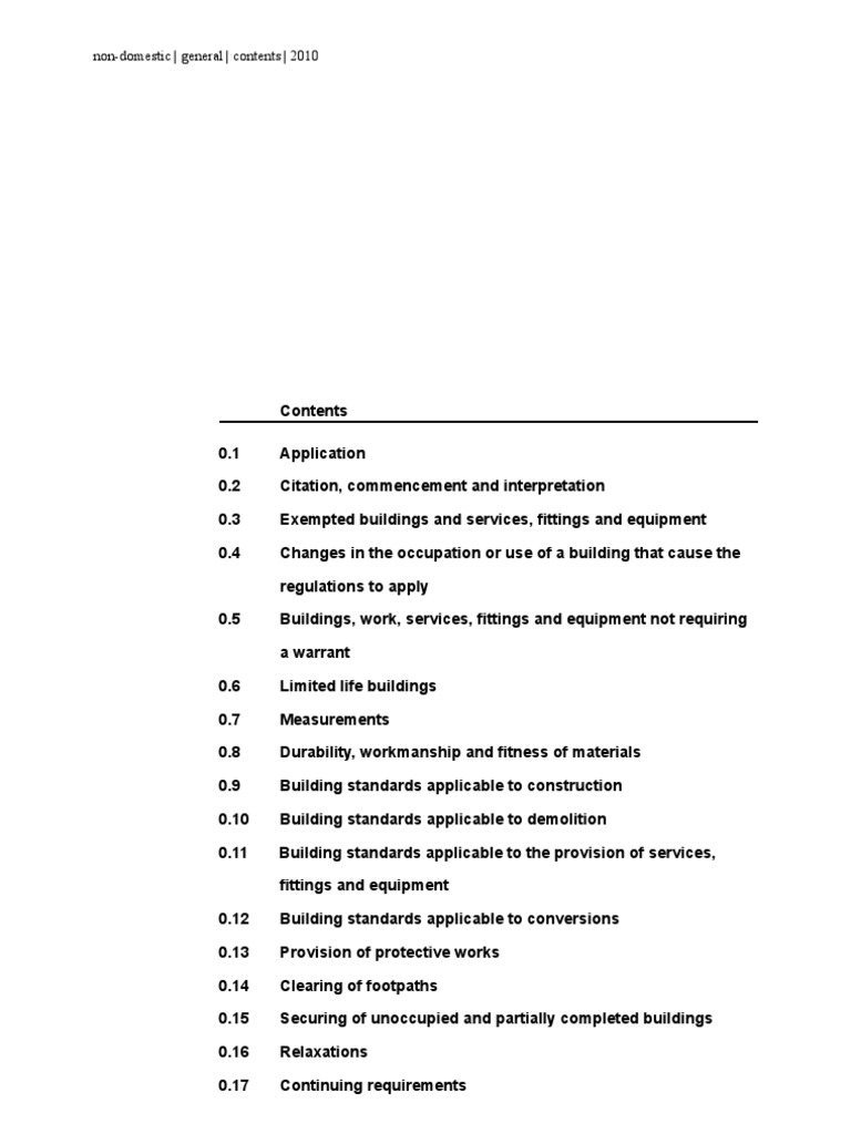 Scottish Building Regs | PDF | Wall | Water Heating