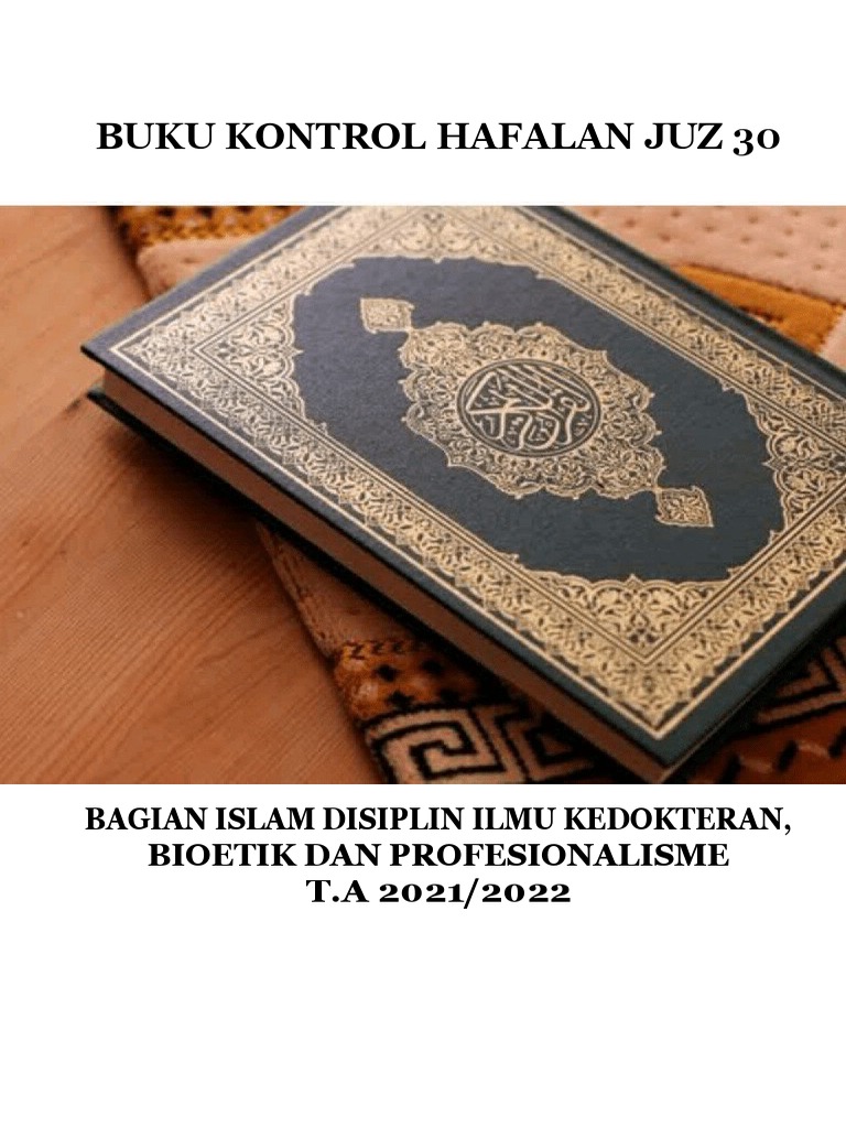 Buku Kontrol Juz Amma | PDF