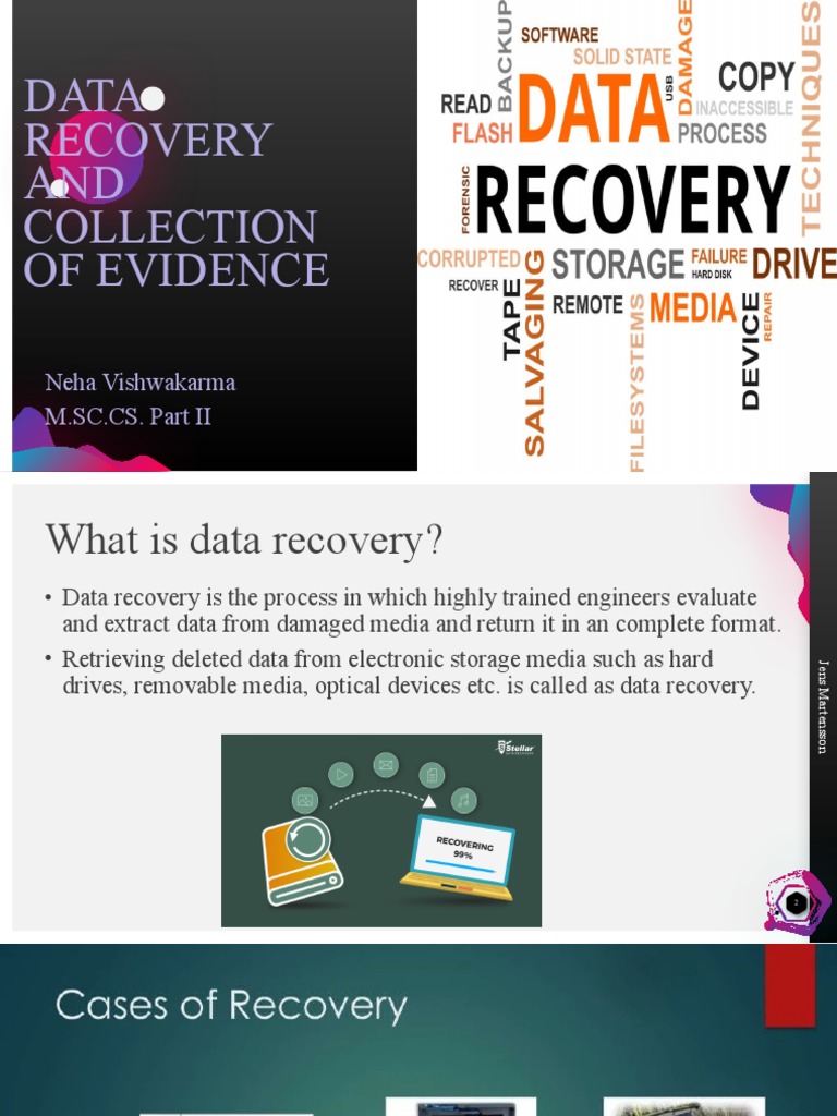 Data Recovery and Collection of Evidence | PDF | Backup | Computer Data Storage