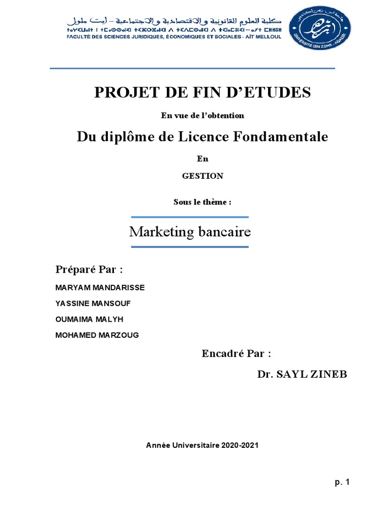 Marketing bancaire au Maroc : enjeux et stratégies | PDF | Banques ...