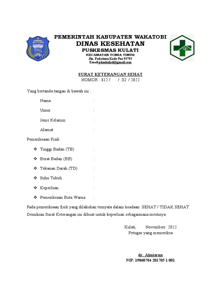 Contoh SKBS | PDF