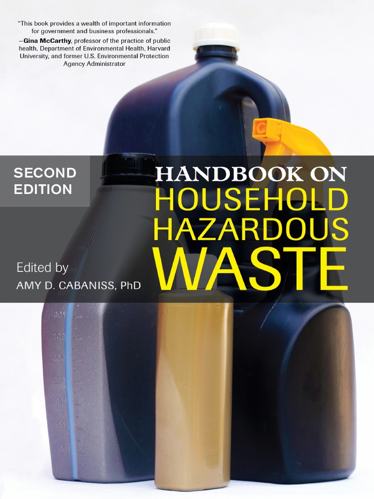 Handbook On Household Hazardous Waste (PDFDrive) | PDF | Resource ...