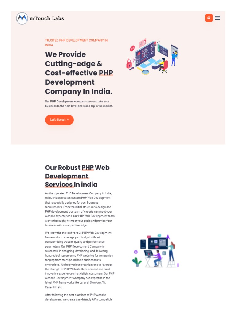 PHP Development Company in Hyderabad | PDF | Web Application | Php