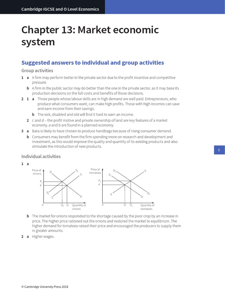 Igcse Economics Self Assessment Chapter 13 Answers 2nd Ed Pdf Profit Economics