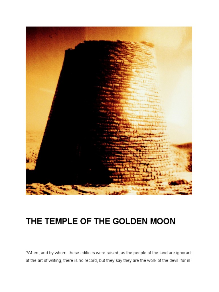 The Temple of The Golden Moon | PDF | Mesopotamia | Levant