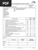 Centrifugal Pumps Commissioning Checklist Parco MCR Revamp Project ...