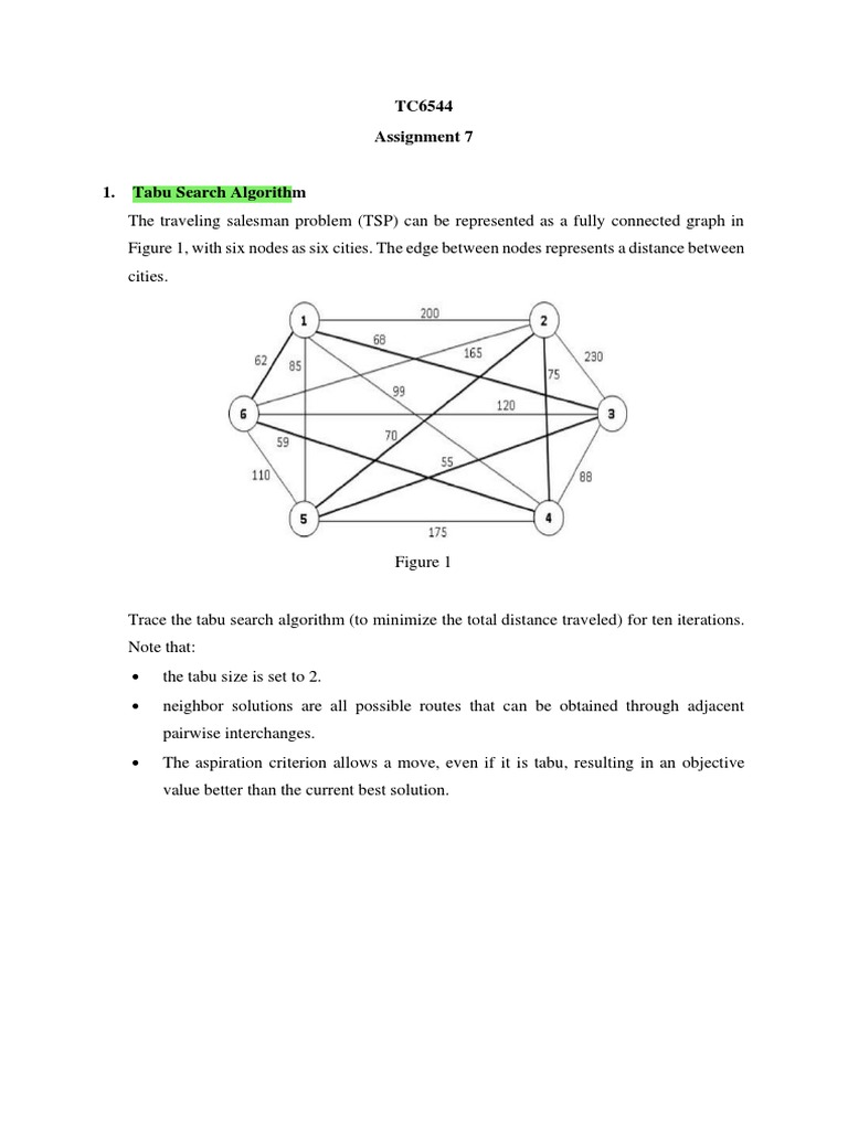 TC6544 Assignment 7 | PDF | Genetic Algorithm | Discrete Mathematics