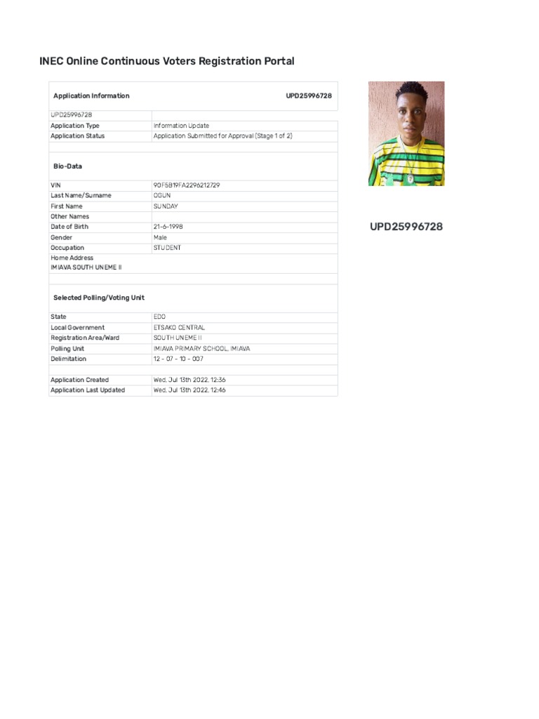 View Application | PDF