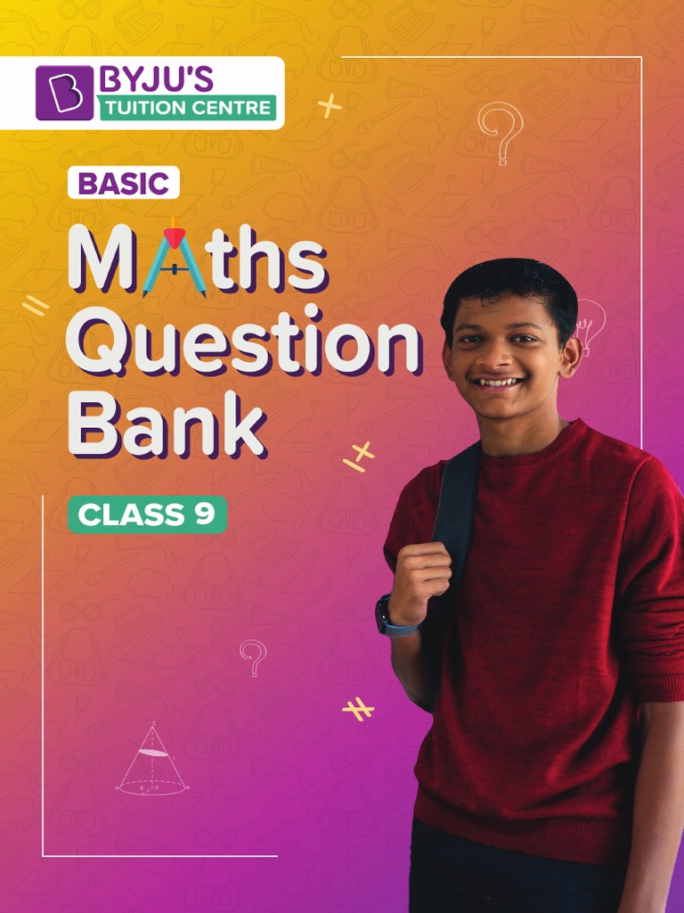 Maths Question Bank Basic - Grade 09 | PDF