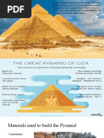 Pyramids of Giza Quiz: True or False? | PDF | Science & Mathematics