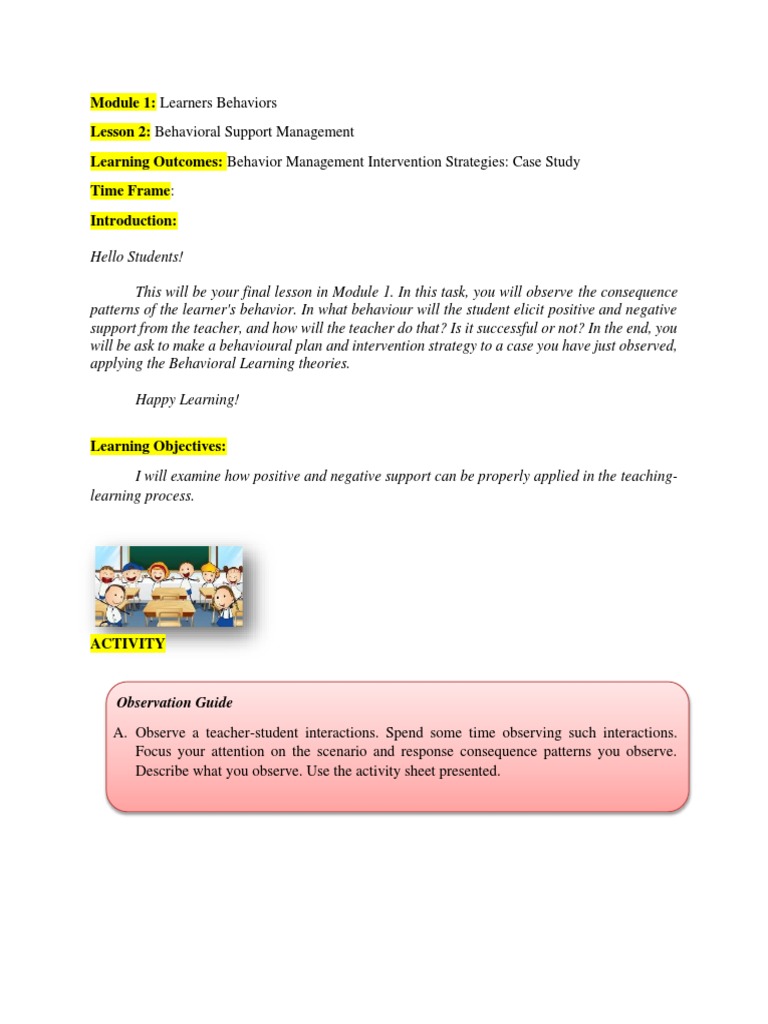 Module 1. Lesson 2 | PDF