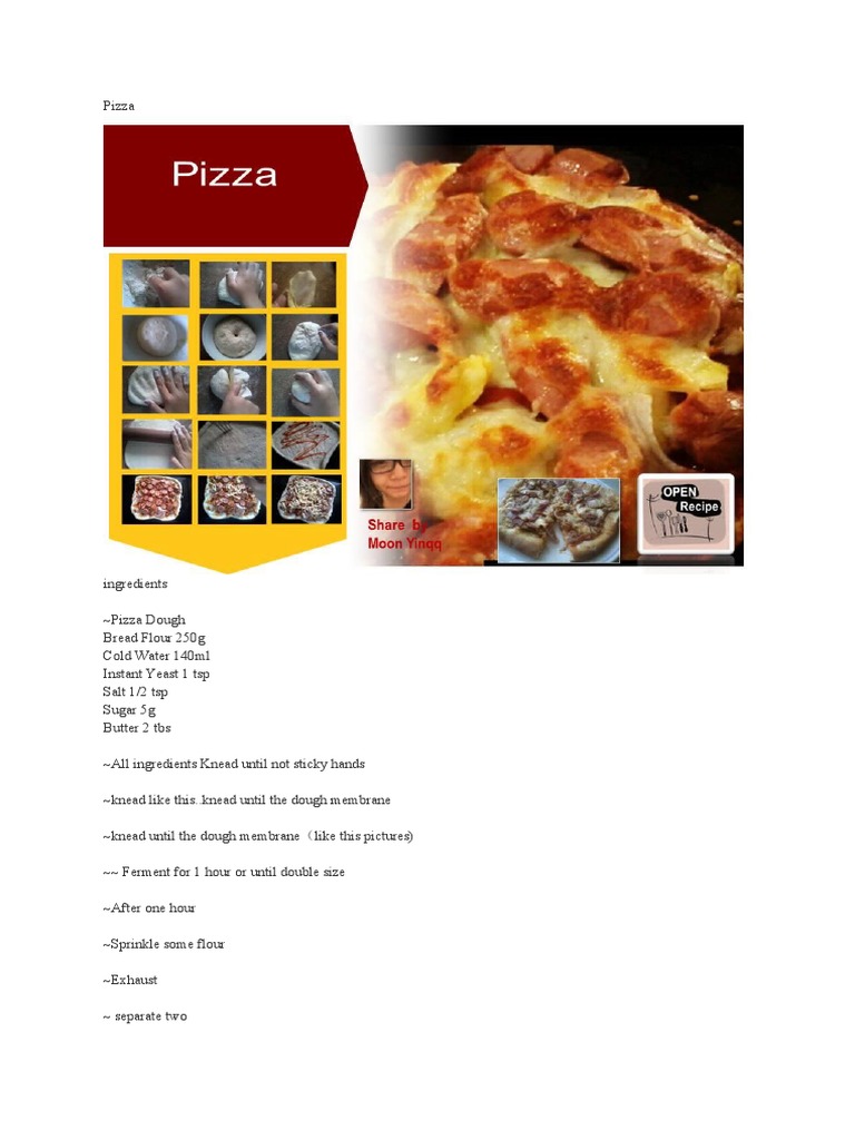 Pizza | PDF