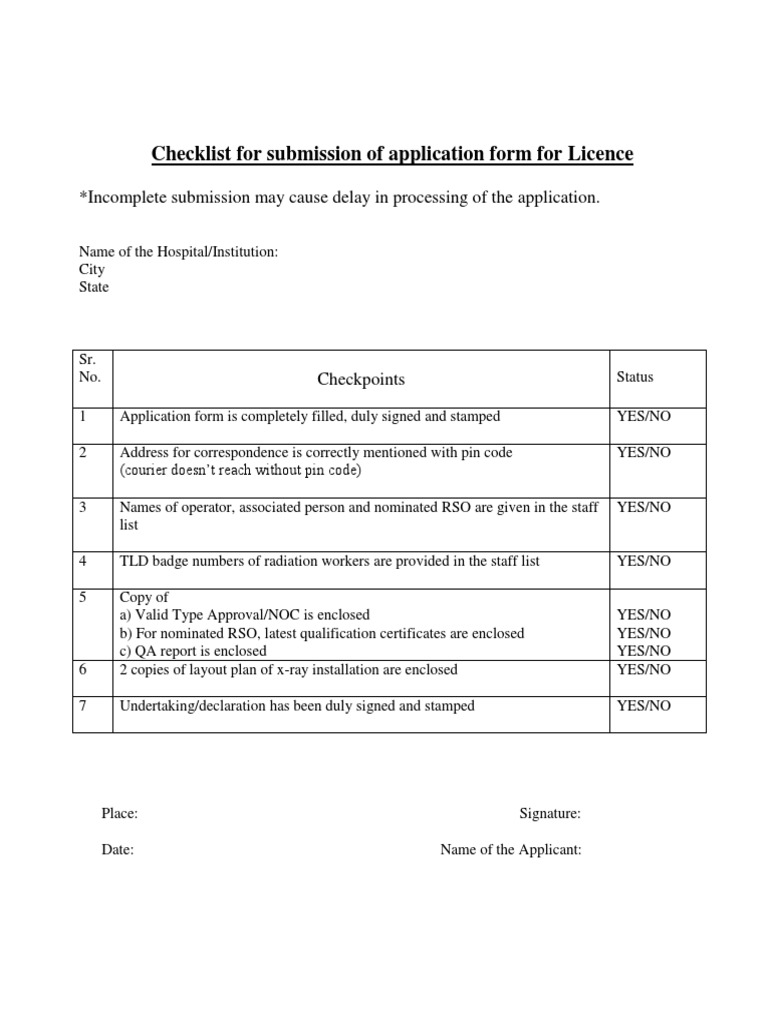 X-Ray License Application Guide | PDF | Radiation Protection